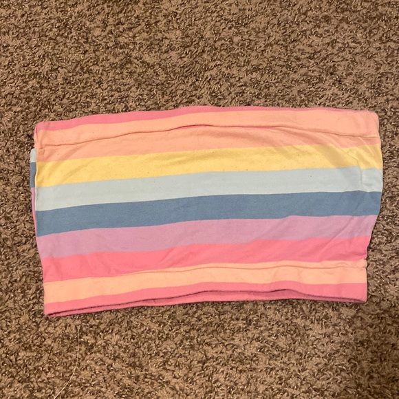 Tops | Rainbow Tube Top | Poshmark